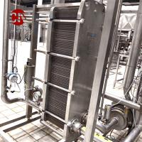 China 500L 1000L 2000L Small Milk Pasteurization Machine for Customized Juice Pasteurization for sale