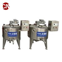 China Automatic 100L Milk Pasteurizer Machine with CE Certification Cooling and Homogenizer for sale