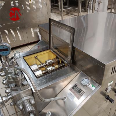 China CE-zertifizierte Hochdruckmilchpasteurisierende und homogenisierende Maschine für Milch zu verkaufen