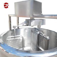 China Cheese Vat Process for Small Scale Automatic Mozzarella Margarine Make Press Machine for sale
