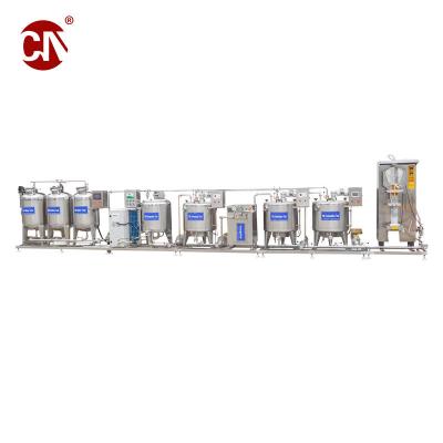 Cina 100L 200L 300L 500L attrezzature di lavorazione di lotti Pasteurizzato succo di latte in vendita