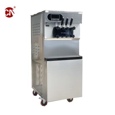 China Linha de produção de sorvete de três sabores comercialmente personalizada à venda