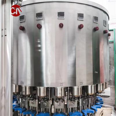 Cina Macchina di riempimento automatico di bevande analcoliche a basso contenuto di carbonio con certificato ISO in vendita