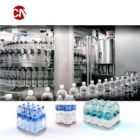 China Automatic Carbonated Drink Glass Bottle Washer Capping Filling Machine Processing Line for sale