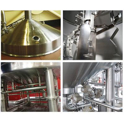 China Bierbrouwmachines Sleutelproject Brouwmachine Industriële bierfabriek Te koop