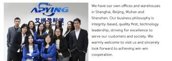 China Factory - Shanghai Apying Technology Co., Ltd.