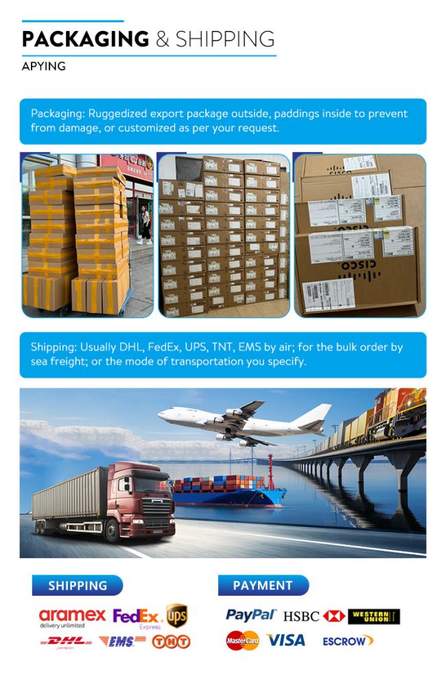 Product packaging details