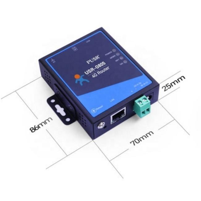 USR-G805 Industrial Router front view