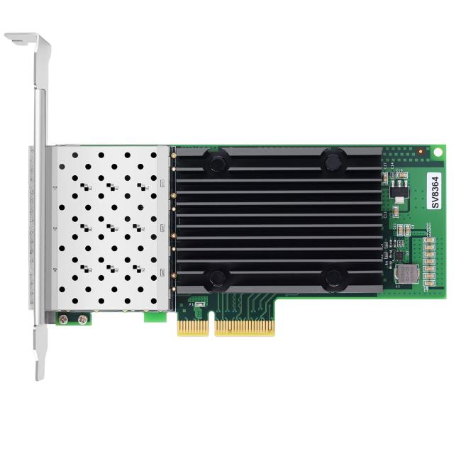 SV8364 PCIe Ethernet Card side view