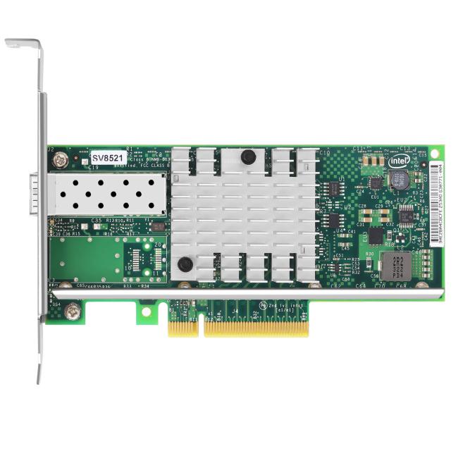 X520DA1 SV8521 SFP+ PCIe Card side view