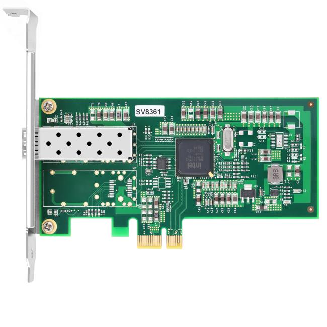 I350-F1X1 Network Interface Adapter side view