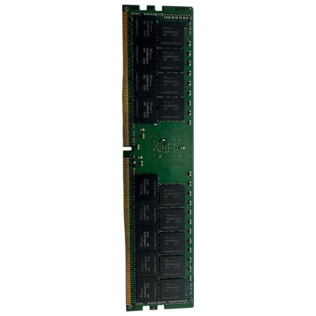 RAM module side view showing DIMM design