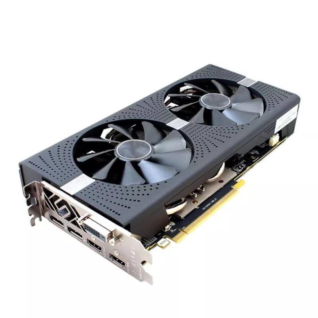Sapphire RX 580 8G Graphics Card ports view