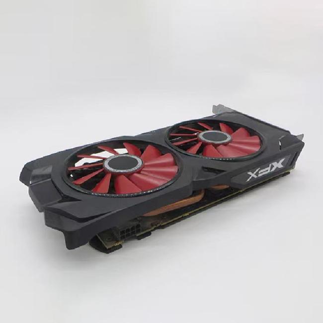 RX 580 Graphics Card ports detail