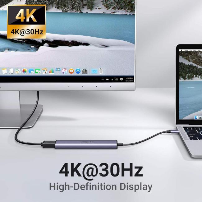 Revodok 105 USB C Hub dimensions