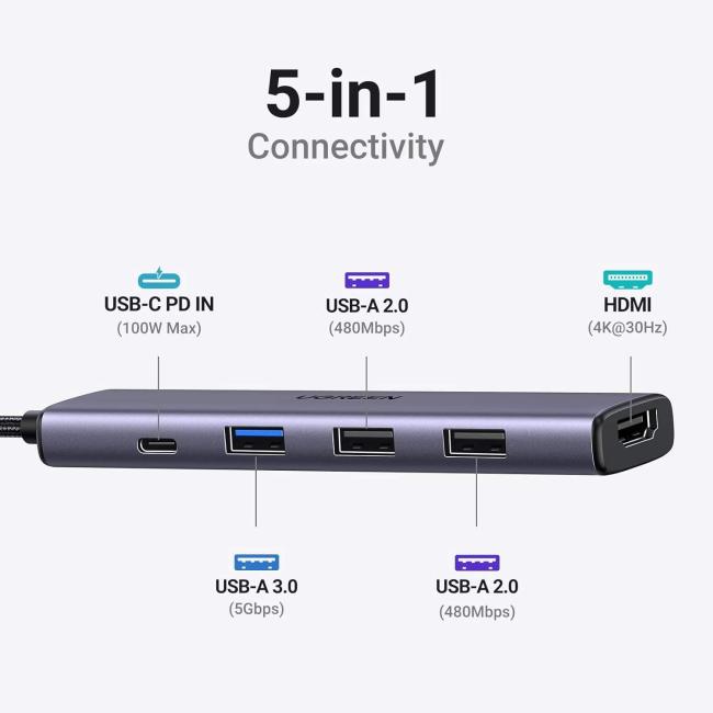 Revodok 105 USB C Hub technical specifications