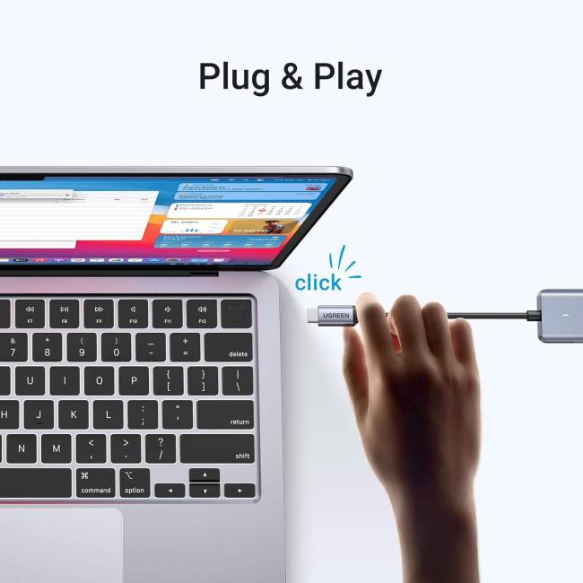 USB C Hub packaging