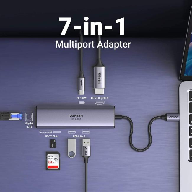 USB-C Hub side view