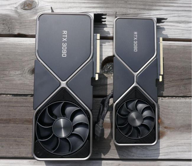 NVIDIA RTX 3090 graphics card packaging