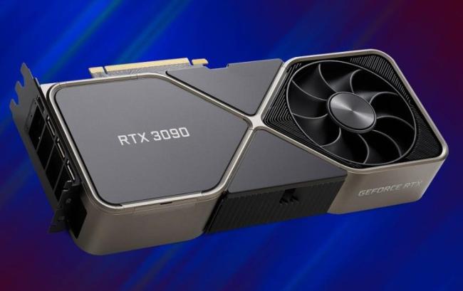 NVIDIA RTX 3090 graphics card ports and connectors