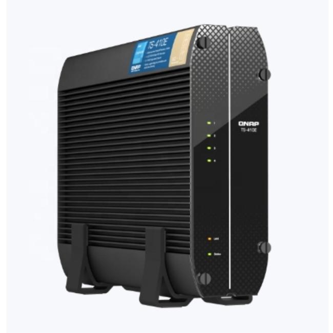 Side view of TS-410E Networked Storage NAS