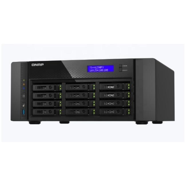 Front view of TS-h1290FX-7232P-64G NAS storage unit