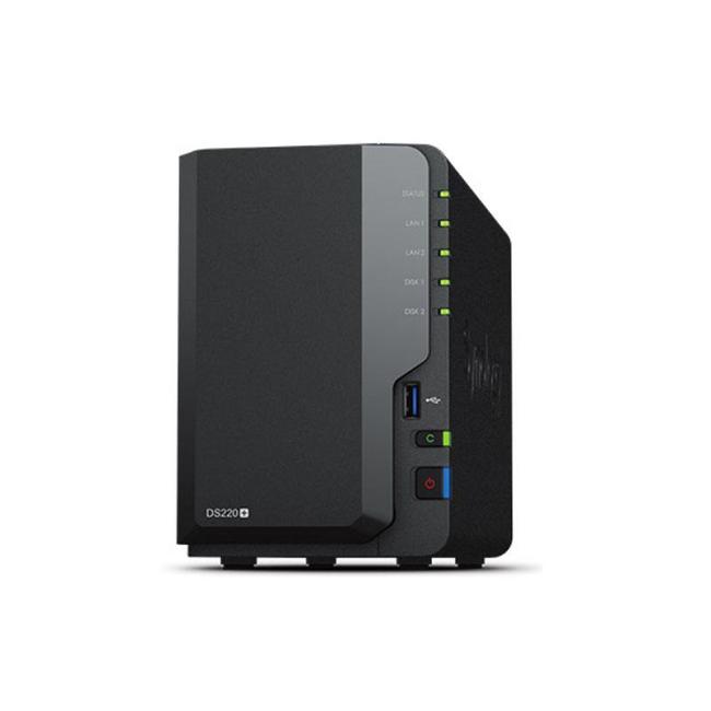 Synology DS220+ Network Storage Unit Side View