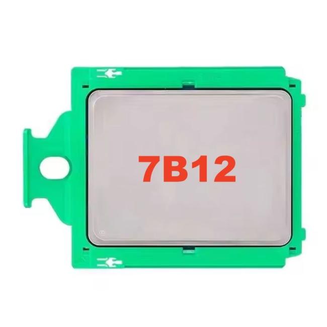 7B12 CPU installed in motherboard socket