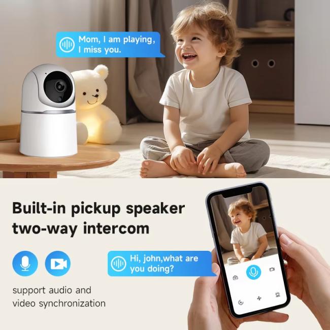 Camera mounted in indoor environment