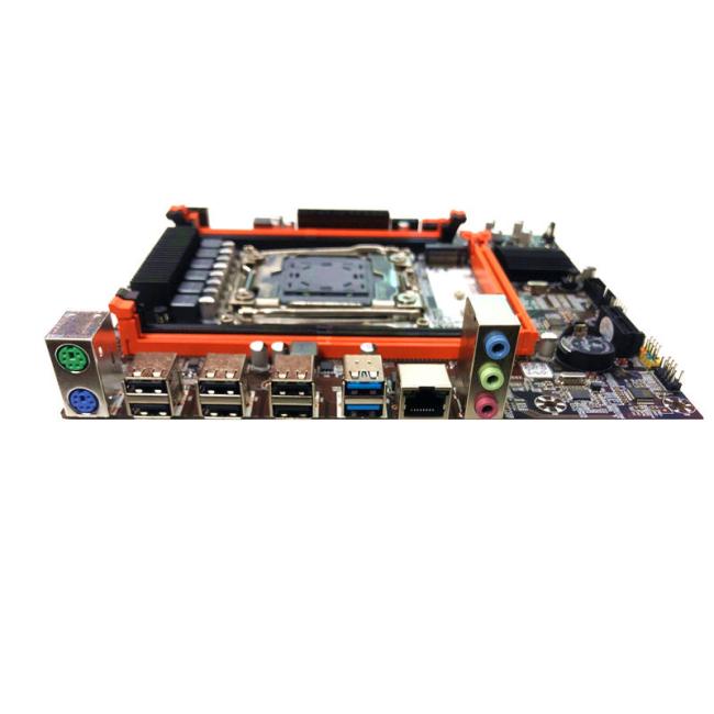 X99 motherboard detailed chipset view