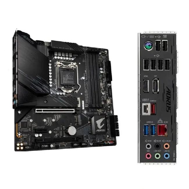 B560M motherboard overview showing full board design