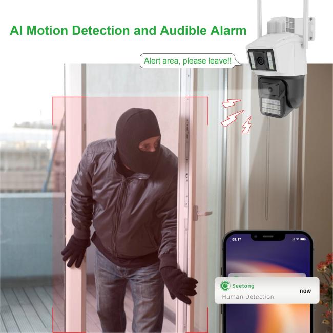 Camera motion detection feature