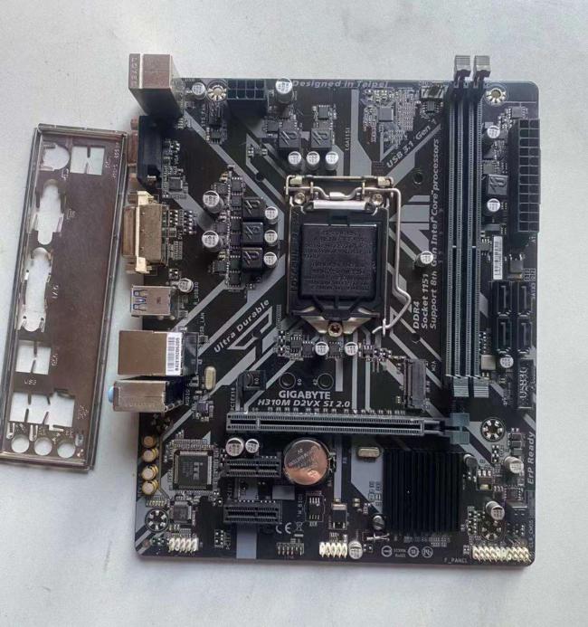 Motherboard installation example