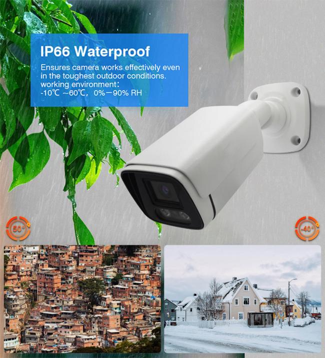 4CH POE Surveillance System packaging