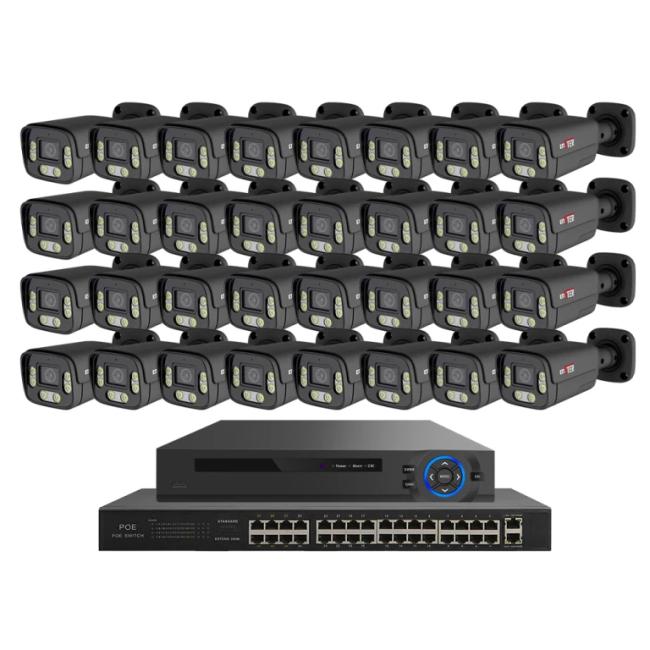 Outdoor POE Security Camera Installation