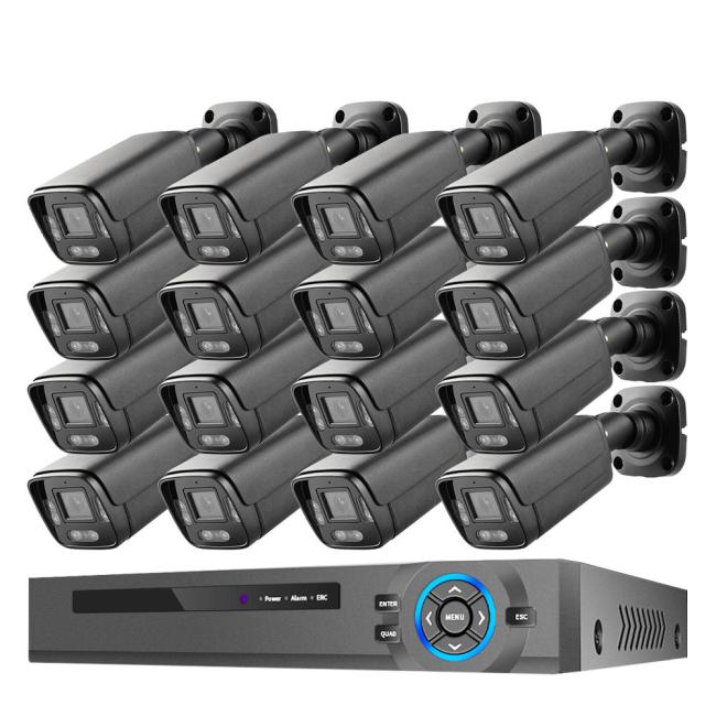 NVR unit with multiple camera connections
