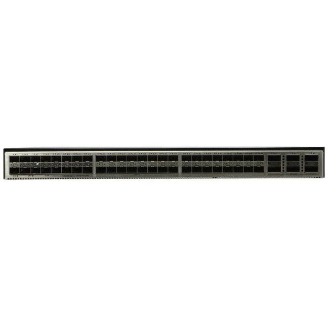 Rear view of S6730-H48X6C fiber switch
