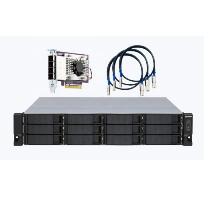 Front view of TL-R1200S-RP 12 HDD storage expansion device