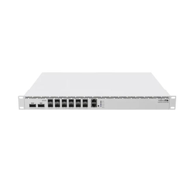 Side view showing ports of CCR2216 router