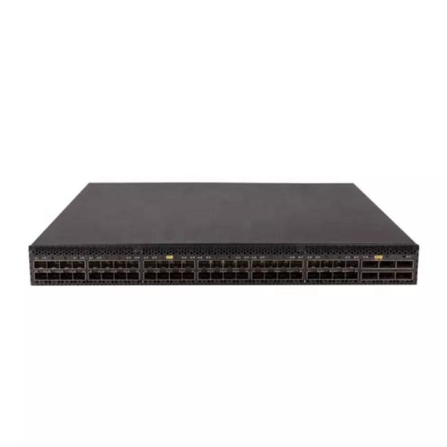 Side view of S6861-54QF switch showing ports