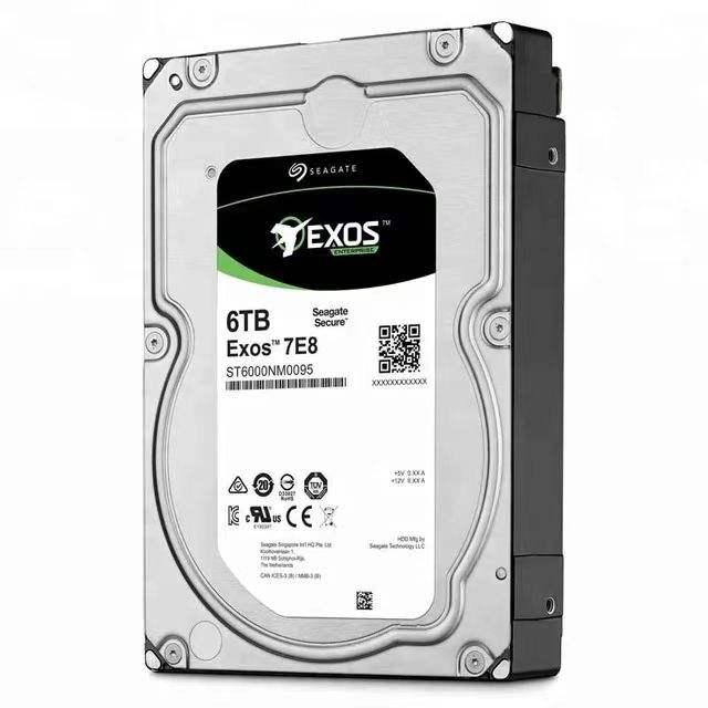 Seagate Enterprise 6TB SAS Hard Disk side view