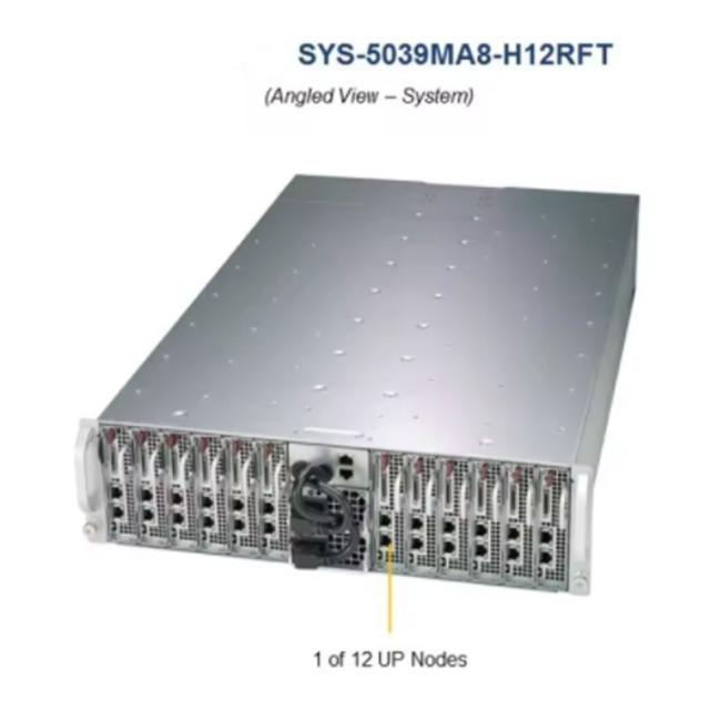 GPU Server SYS-5039MA8-H12RFT rear view