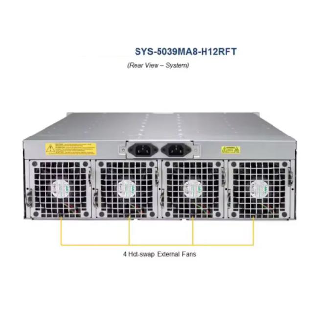 GPU Server SYS-5039MA8-H12RFT power supply detail