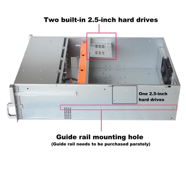 4U Server Chassis expansion slots