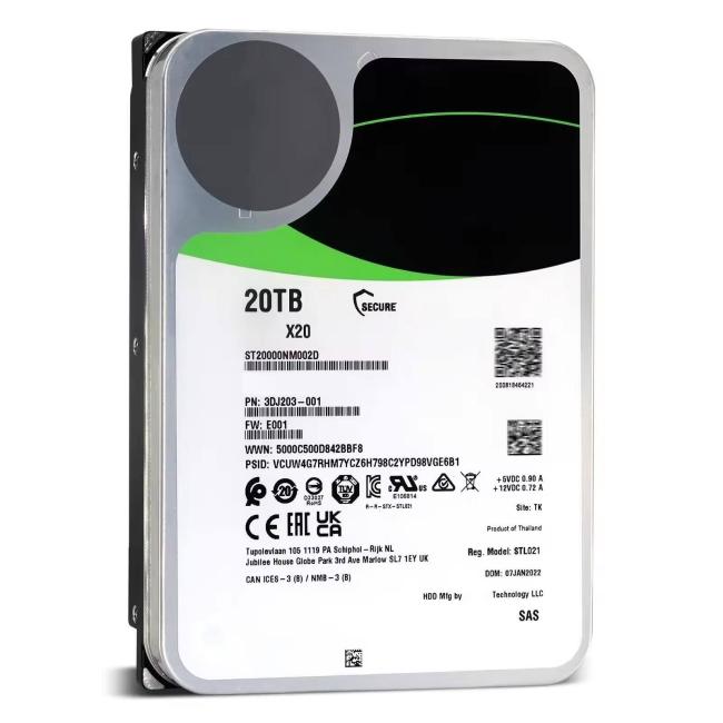 20TB Customized HDD technical details