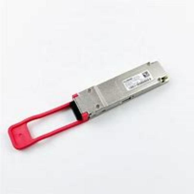 QSFP28-100G-1310 transceiver module side view