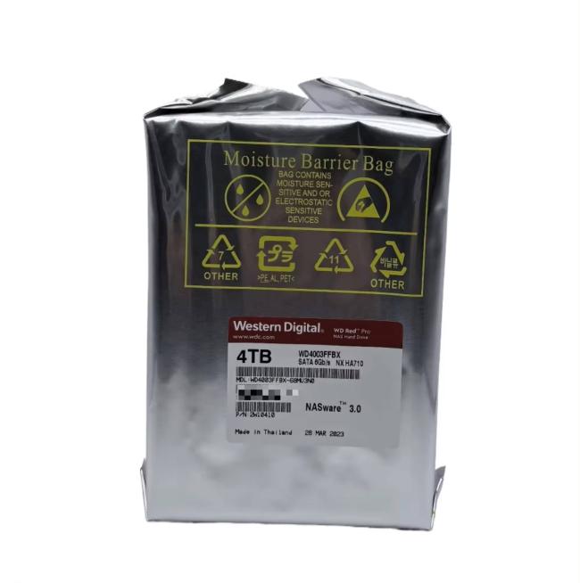 WD4003FFBX 4TB Hard Disk Drive specifications label