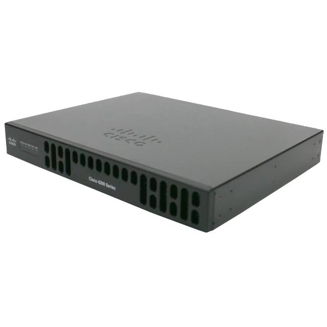 Top view of the router with antennas