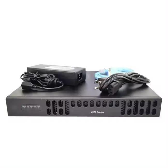Close-up of router interface