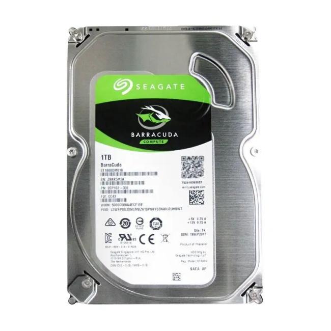 Seagate Barracuda 1TB HDD side view